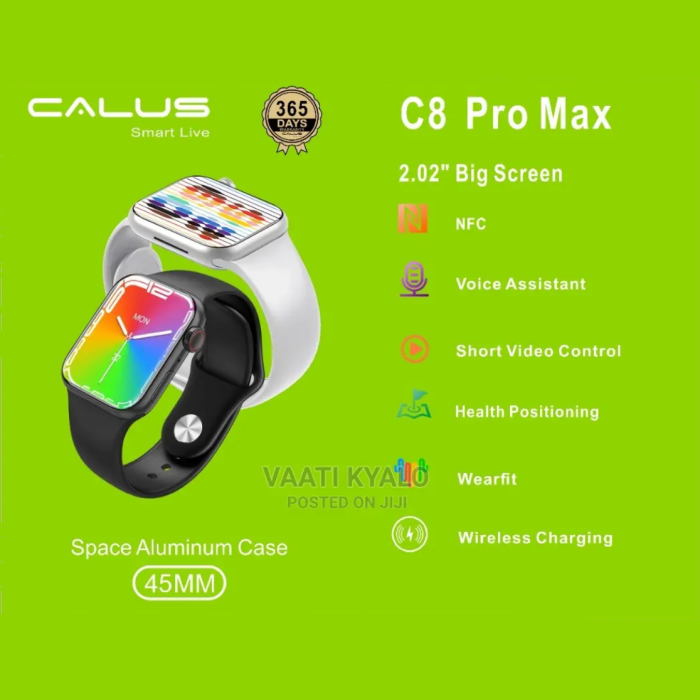 ساعت هوشمند کالوس (calus) مدل C8 pro max – ویراواچ