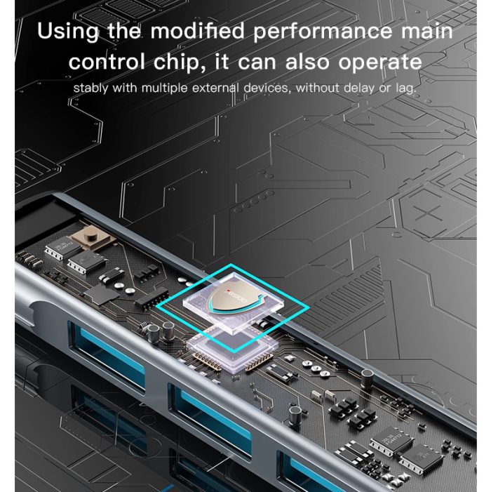 هاب 4 پورت USB یسیدو مدل HB18 – ویراواچ
